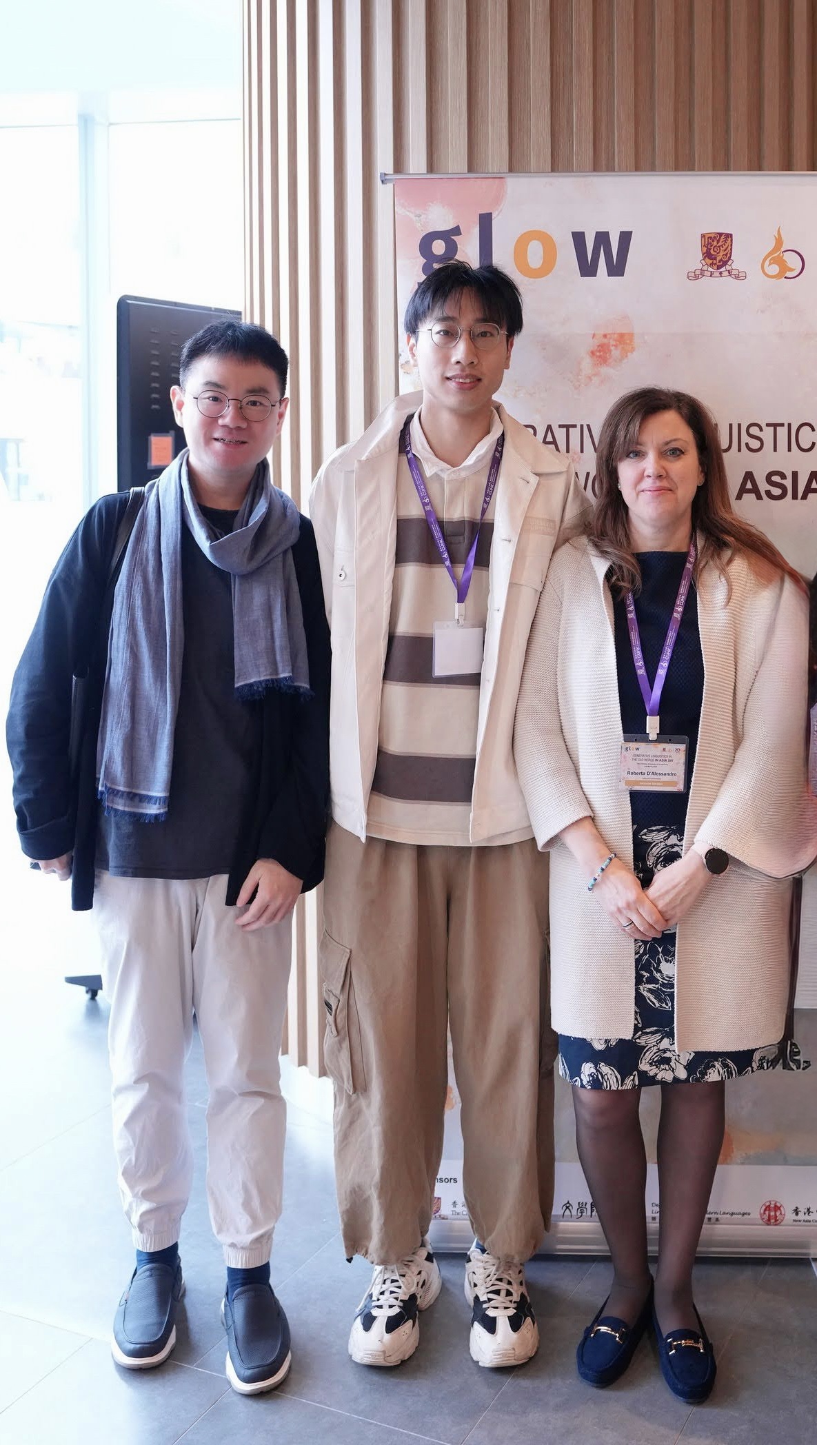 Zetao Xu with his two international join-supervisors | Pan's Syntax Lab