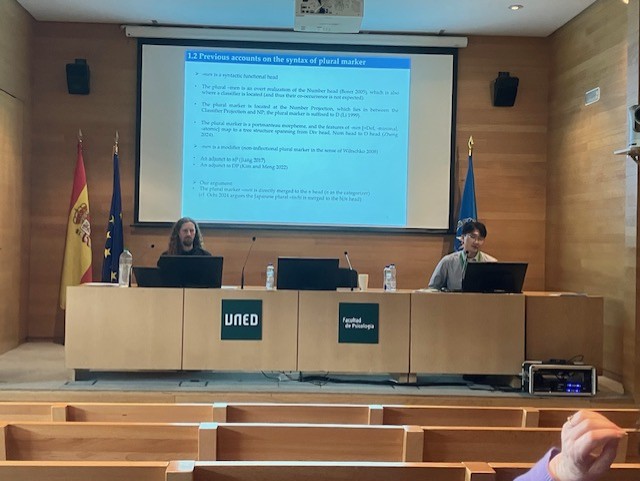 Chenghao Hu at CGG 34 | Pan's Syntax Lab